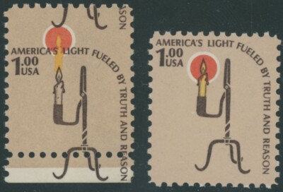 1978, USA RUSH LAMP $1, MARGIN SINGLE W/COLOR MISPLACED, NH, SC#1610 | eBay