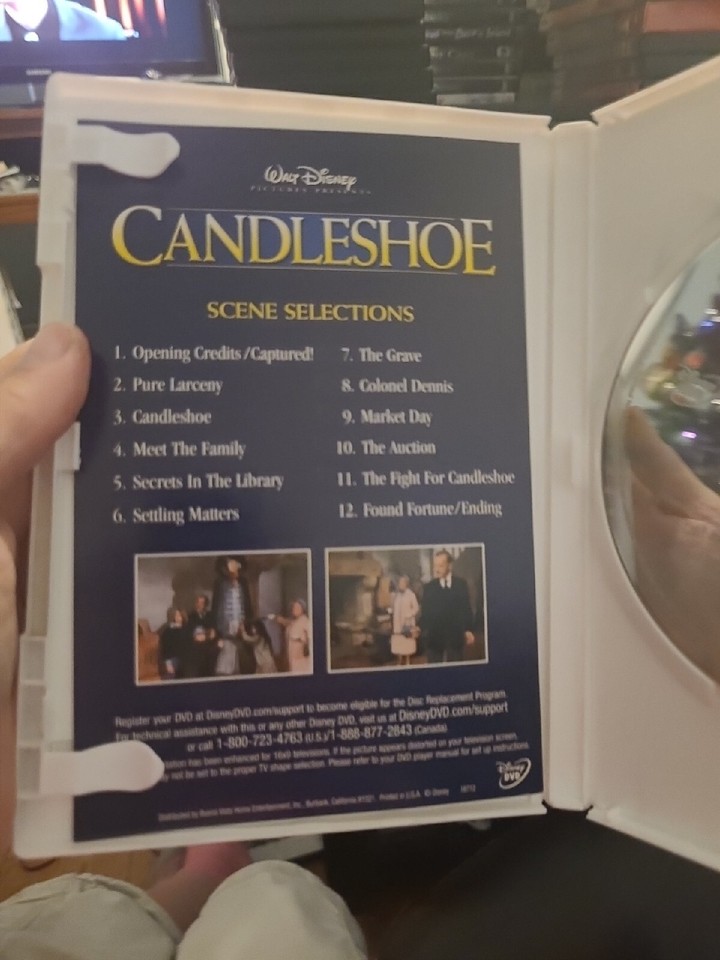 Candleshoe [1977] (DVD, 2009) DISNEY David Niven Jodie Foster Helen ...