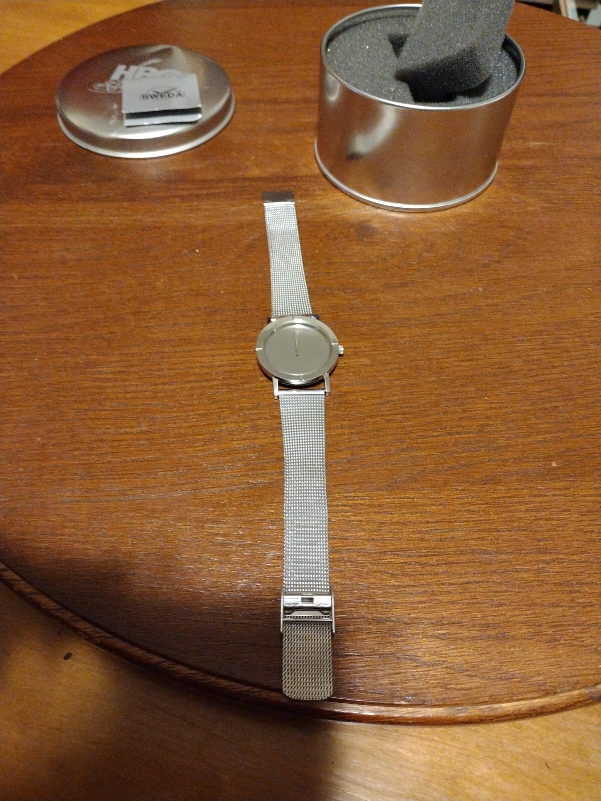 Vintage HBO 25 Years Anniversary Men's Sweda Wristwatch Watch UNTESTED ...