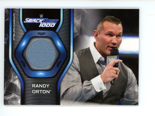 2019 WWE SmackDown Live Mat Relics Randy Orton #MR-RO | eBay