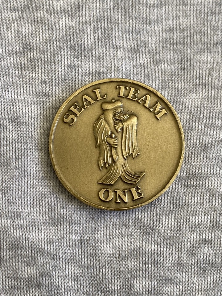 Navy Seal Team One Commanding Officer Challenge Coin | eBay