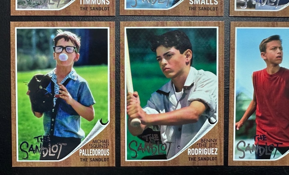 Lot of 8 2018 Topps Archives The Sandlot 25th Anniversary Limited ...