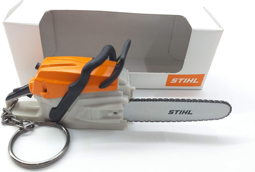 Stihl Battery Operated Chainsaw Keyring | eBay