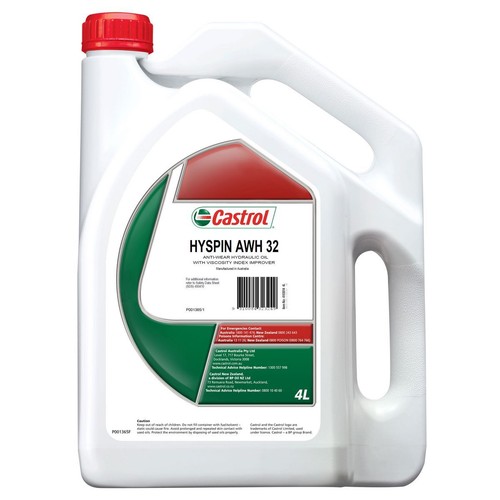 Castrol HYSPIN ISO 32 AWH Hydraulic Fluid 4L 4103014 | eBay Australia