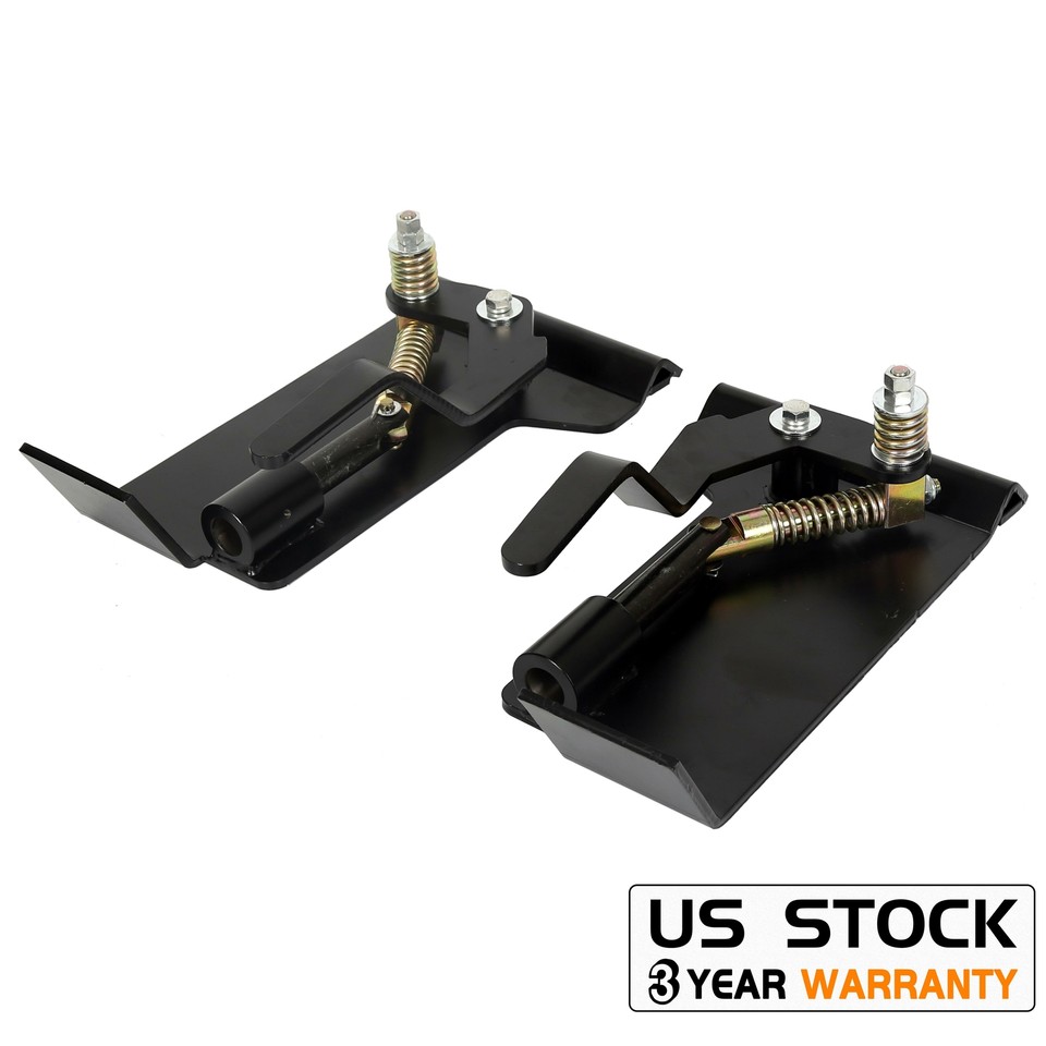 Weld-On Skid Steer Quick Attach Bucket Conversion Adapter Latch Plates ...