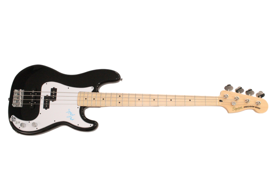 Mike Mills REM Signed Autograph Fender Bass Guitar Automatic for the ...
