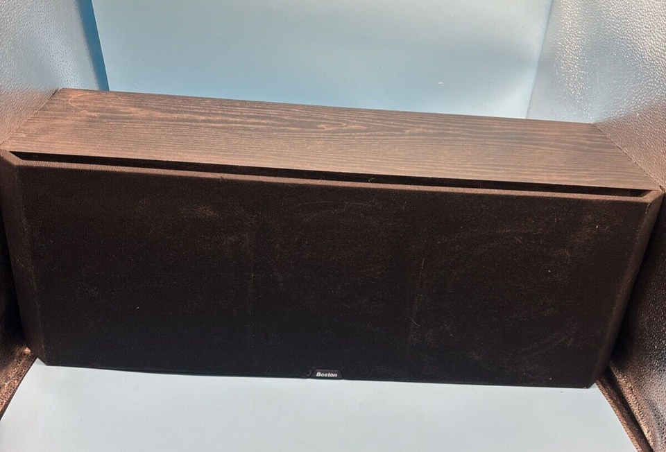 Boston Acoustics VR12 Center Channel Speaker- 3-Way W/4 drivers Sounds ...
