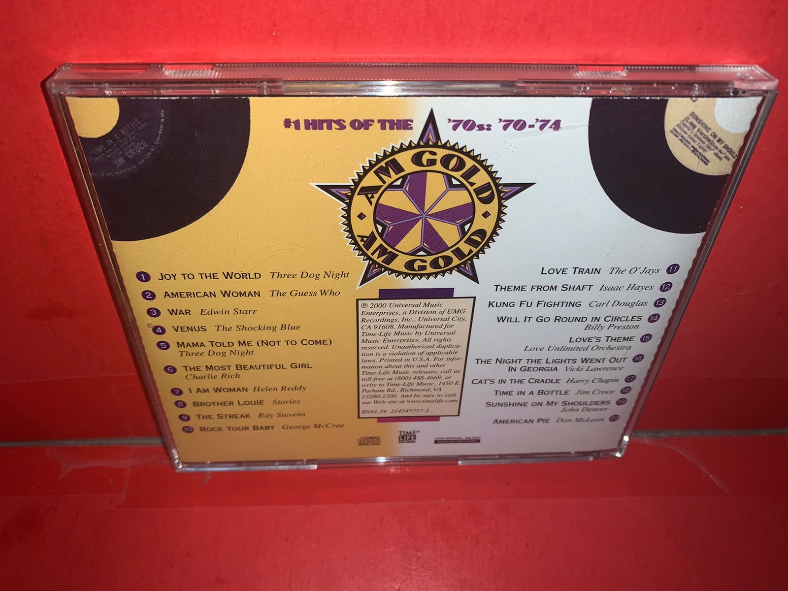 Time Life Music - AM Gold - #1 Hits of the '70s - '70-'74 - CD | eBay