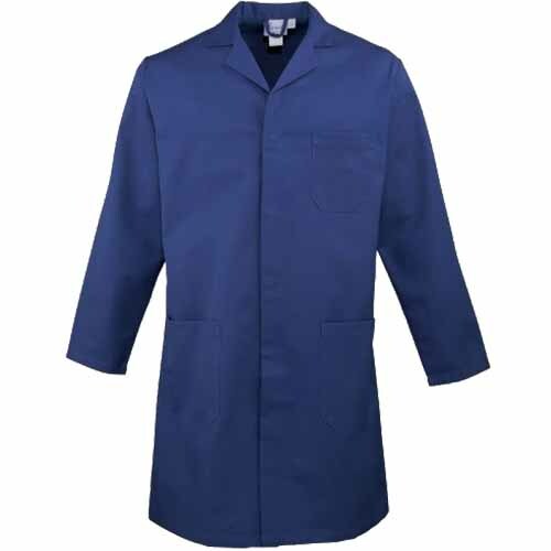 Lab Warehouse Work Coverall Coat Navy White Royal Blue | eBay UK