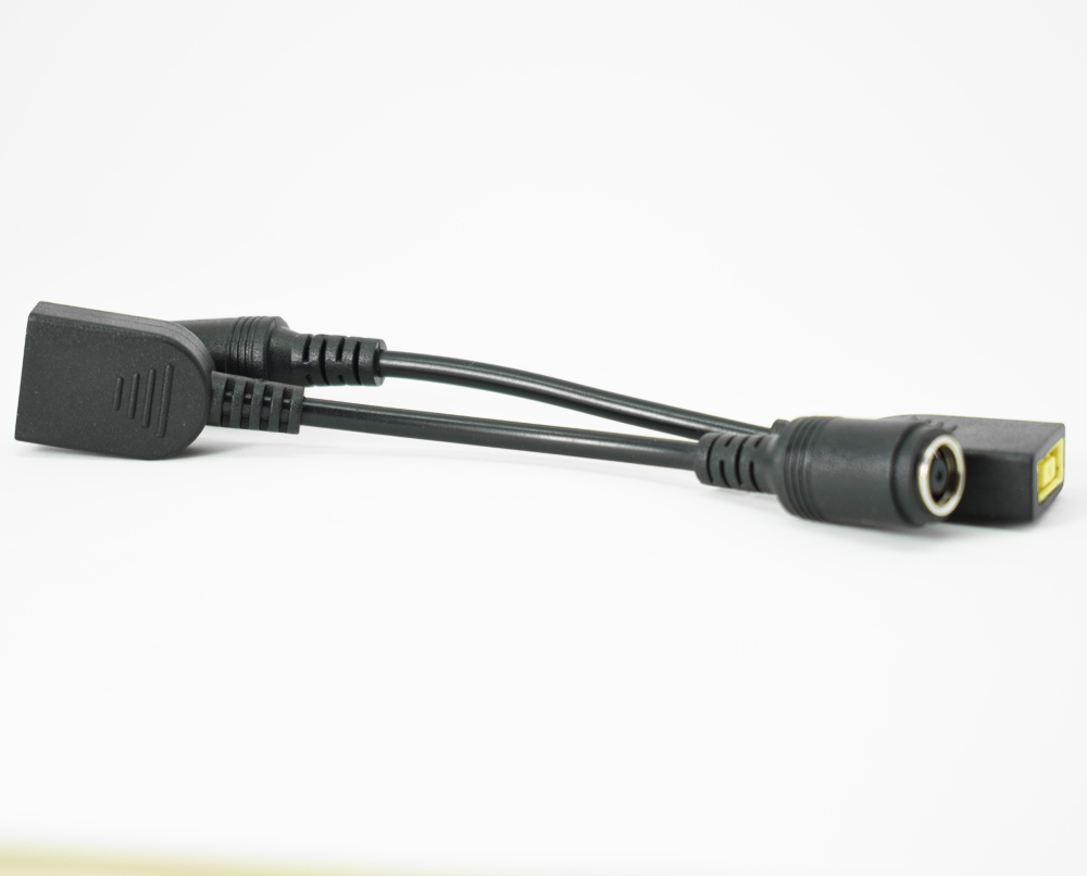 1pc 7.9x5.5mm Female To Square DC Tip Female Adapter Cable For Lenovo ...