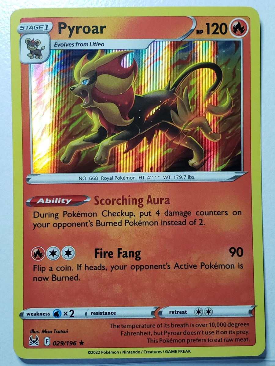 Pyroar Card Female