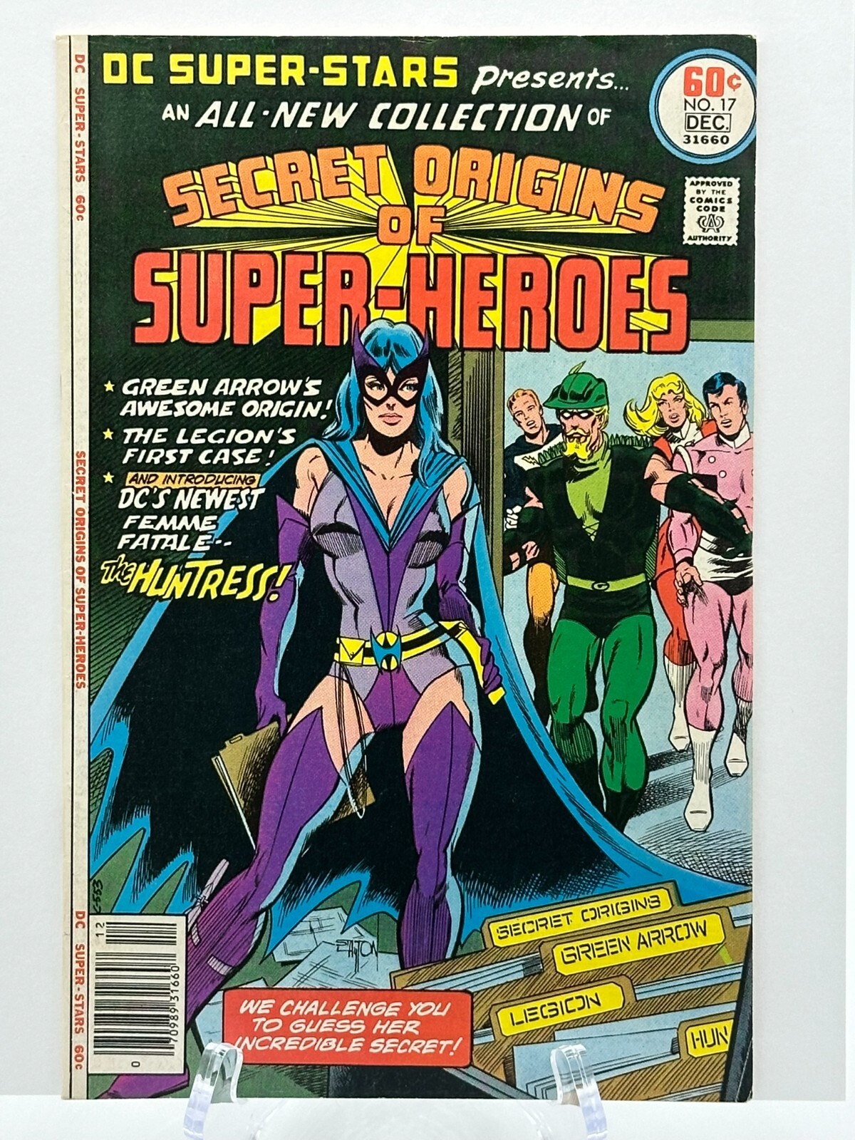 DC Super-Stars Secret Origins of Super-Heroes 17 🗝️ 1st Huntress (DC ...