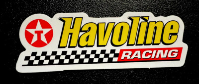 Havoline Racing Sticker. *Glossy*Finish Approx Size: 3”X 1”inch Self ...