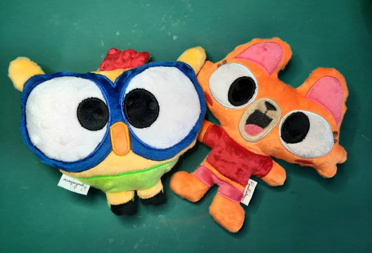 Lingokids Billy the Bird Plush Handmade Toy Safe 8.5" Tall ...