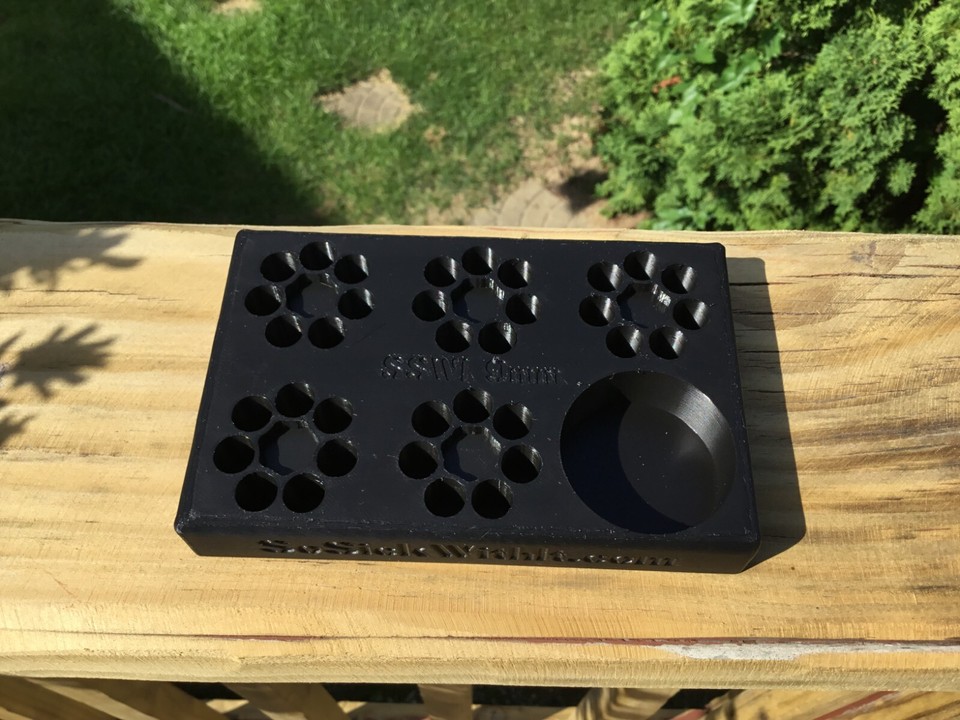 SSWI 9mm 7 Shot Revolver Loading Tray, Speed Loader Slot and Carrying ...