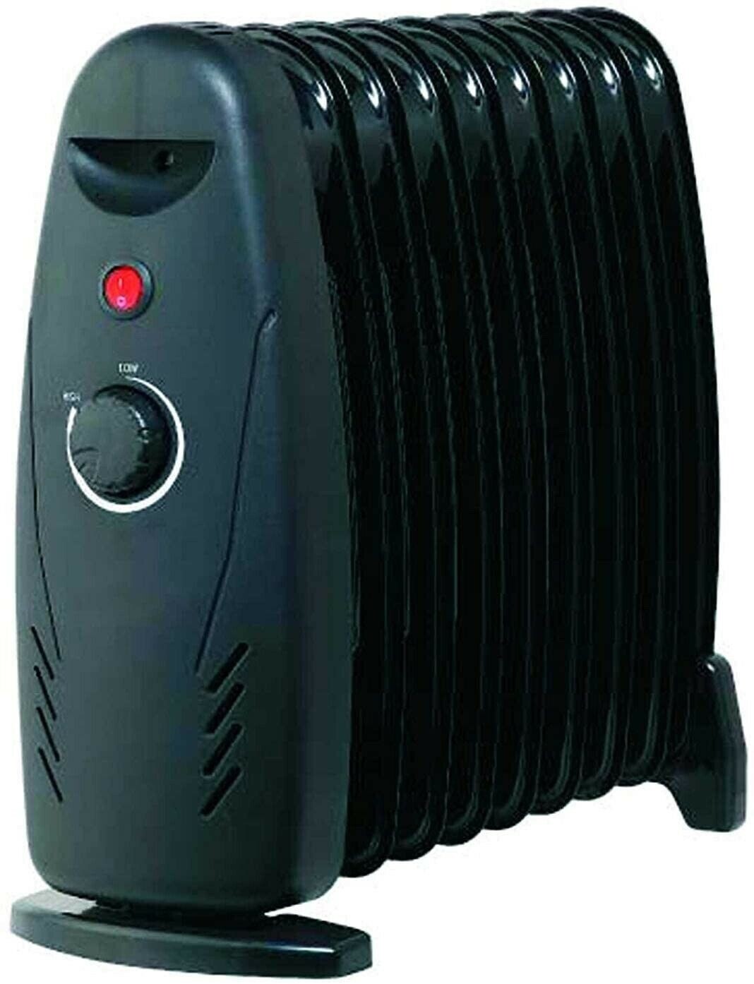 DAEWOO/FIN MINI 800W OIL FILLED RADIATOR 6 FIN HEATER PORTABLE ELPINE ...
