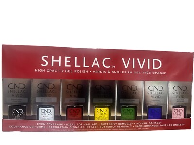 CND Shellac™ VIVID Collection Summer 2025 - Full set 7 colors | eBay