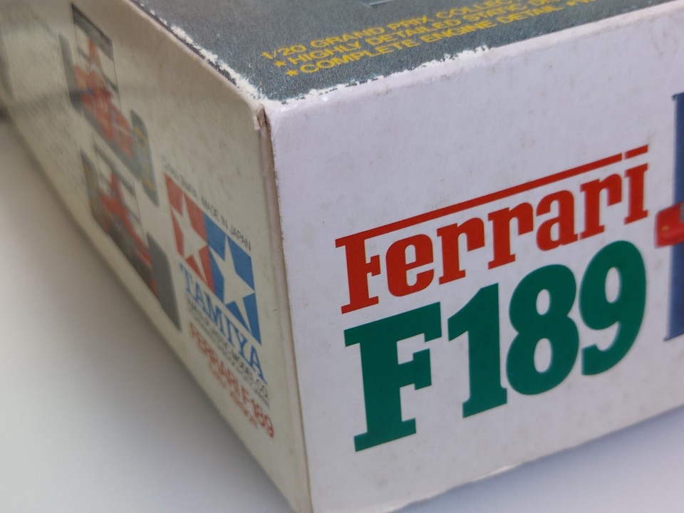 Tamiya 1/20 scale Ferrari F189 Plastic model Kit From Japan | eBay