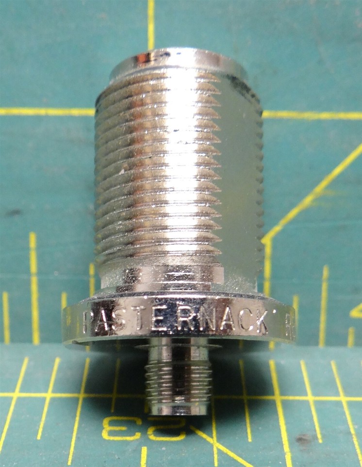 Pasternack SMA Female to N Female Bulkhead Mount Adapter PN: PE9252 | eBay