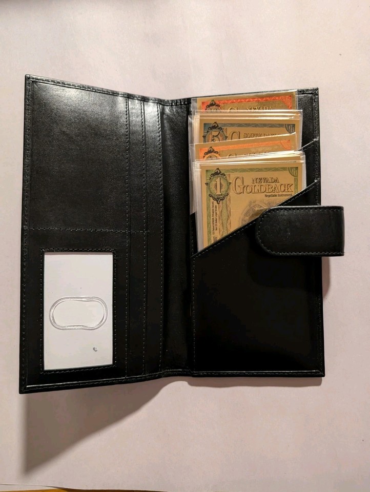 Lot of 60 Goldbacks Various States + Goldback Leather Wallet FL Alphas ...