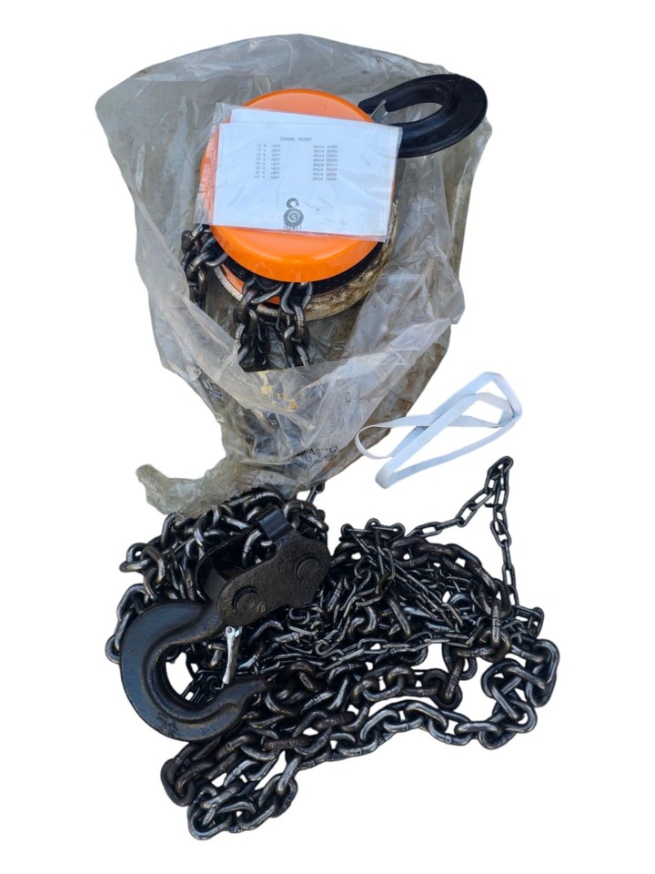 Central Machinery HS Type 5 Ton Chain Block Hoist Open Box | eBay