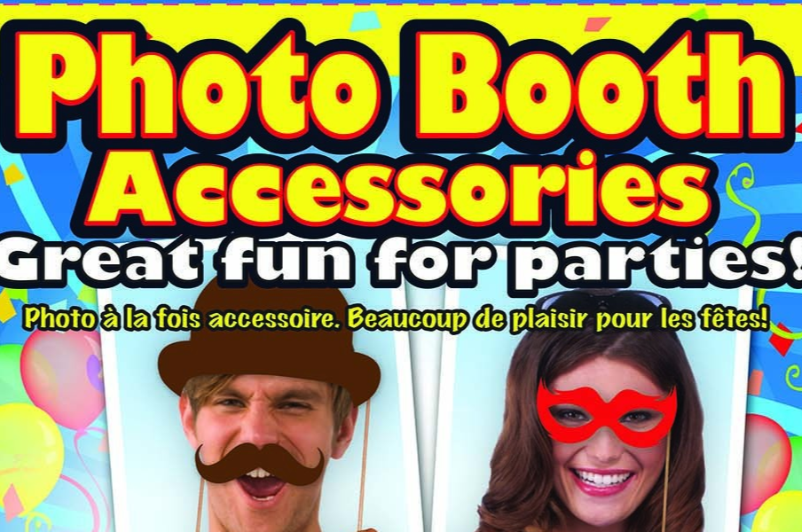 20 Piece Photo Booth Accessories Set novelty party selfie props ...