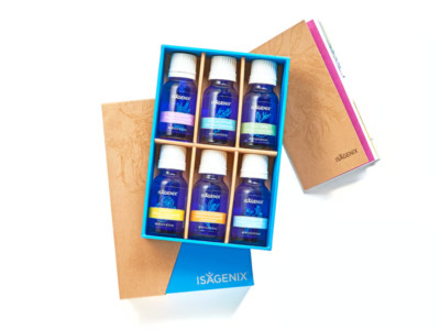 ISAGENIX Essence Singles Collection ESSENTIAL OIL 6 Bottles x 0.5 FL Oz ...