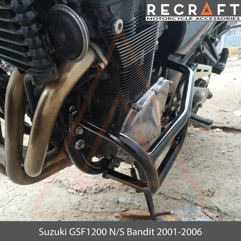 Recraft Suzuki GSF1200 N/S Bandit 2001-2006 Crash Bars Engine Guard ...