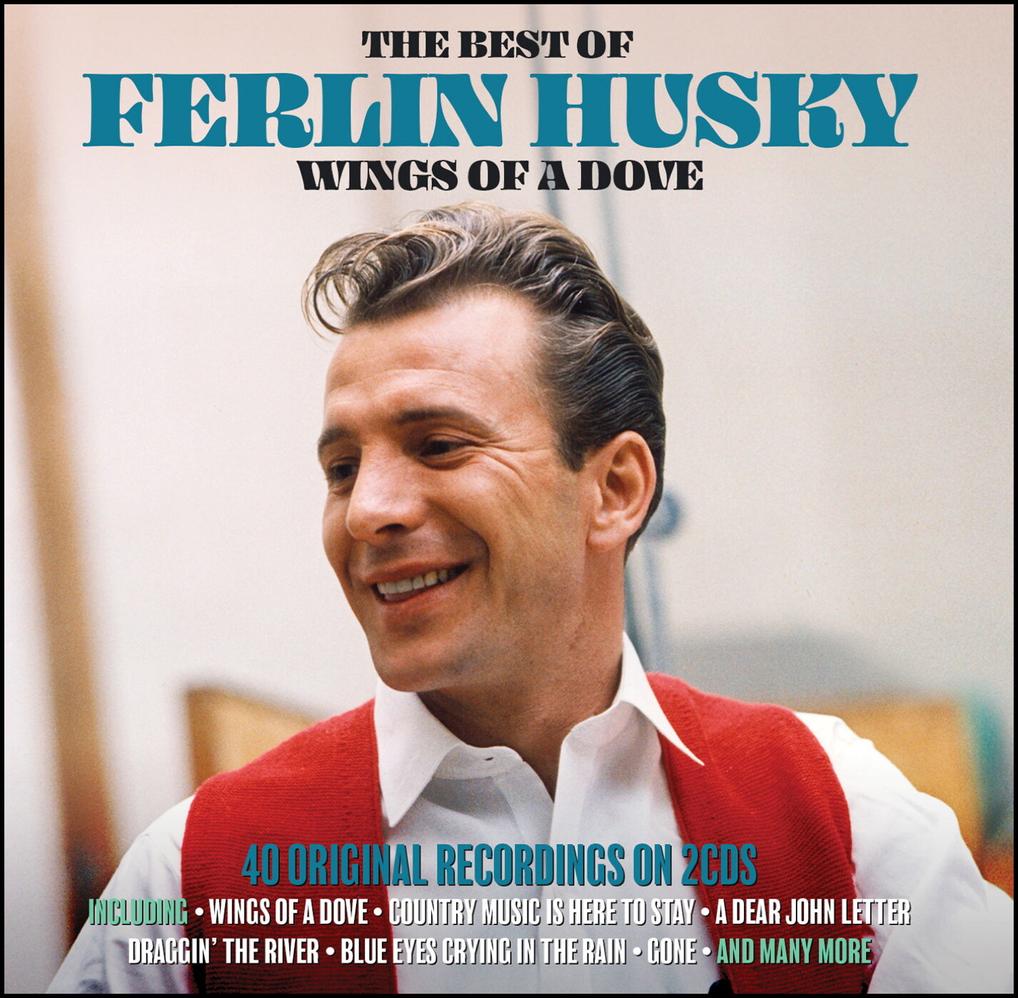 FERLIN HUSKY * 40 Greatest Hits * NEW 2-CD Set * All Original ...