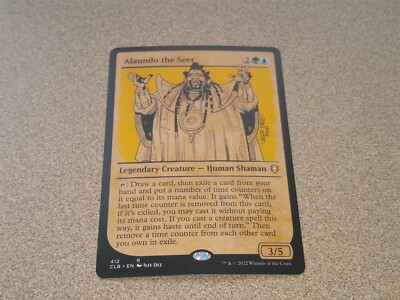 Magic the Gathering: MTG: Alaundo the Seer: Baldur's Gate | eBay