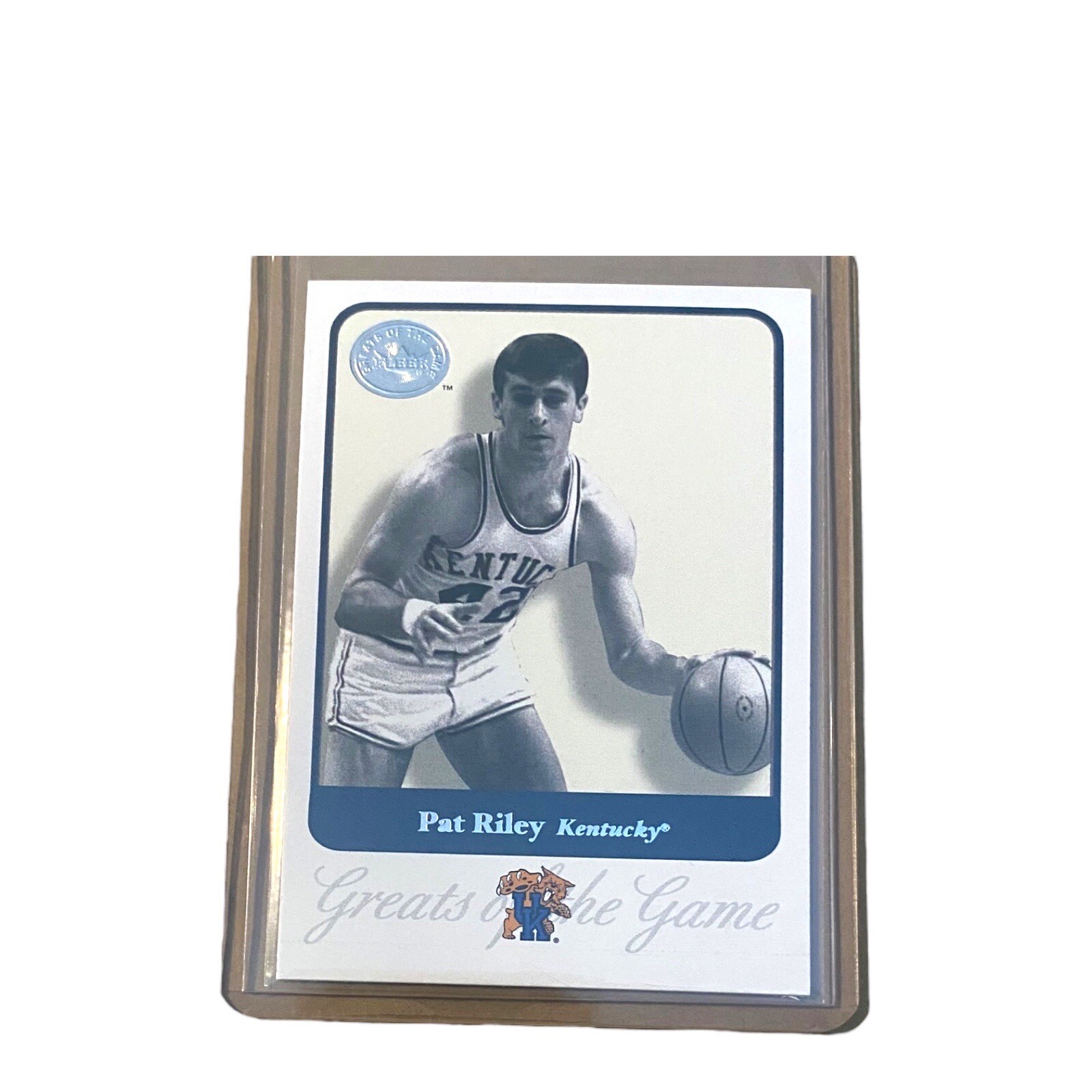 2001-02 Fleer Greats of the Game Pat Riley Kentucky Wildcats #60 | eBay