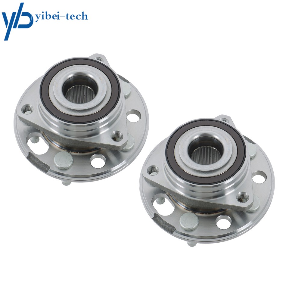 Front Rear Wheel Bearing And Hubs For Chevy Malibu Equinox GMC Terrain ...