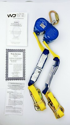 Web Devices Predator SRL PRED-3TBFX DOUBLE SELF-RETRACTING LIFELINE ...