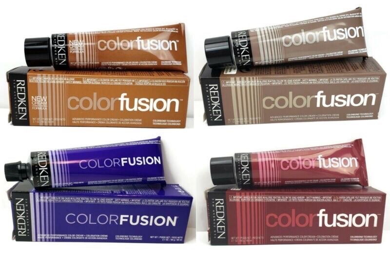 Redken Color Cover Fusion Color Cream 2.1 oz. CHOOSE YOURS - FREE ...