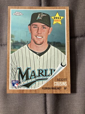 2011 Chrome Heritage SCOTT COUSINS RC /1962 Florida Marlins *MR30 | eBay