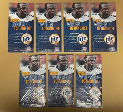 7 Miller Lite NFL Football Handbook Guides 2001-SEALED! | eBay