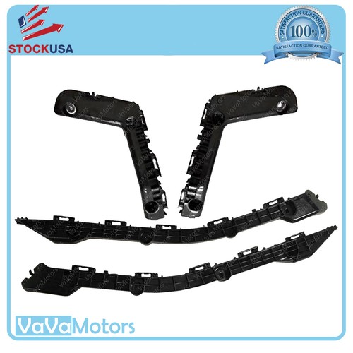 Fits 2014 2015 2016 Toyota Corolla Front Rear Bumper Brackets Side ...