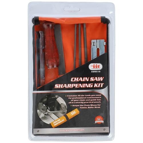 IIT Chainsaw Sharpening Files 5/32 3/16 7/32 Raker Depth Gauge Works ...