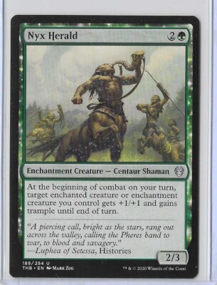 MTG Nyx Herald Theros Beyond Death (THB) Uncommon Magic Card #189/254 ...