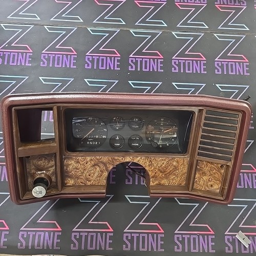 1978 88 MONTE CARLO SS EL CAMINO CLOCK GAUGE CLUSTER ASSEMBLY Red | eBay