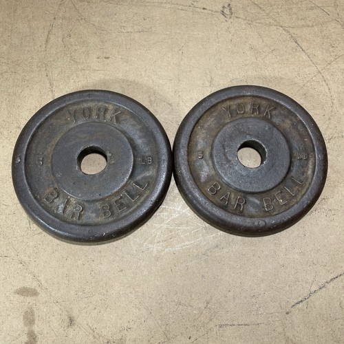 2-5 Lb Standard Size Weight Plates YORK | eBay