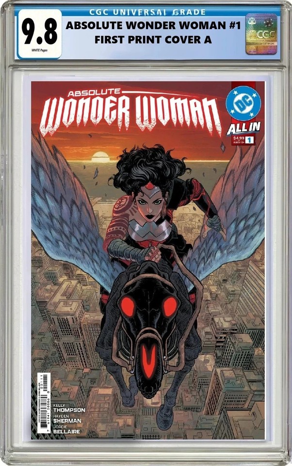 Absolute Superman & Wonder Woman #1 Main Cover A First Print Both CGC 9 ...