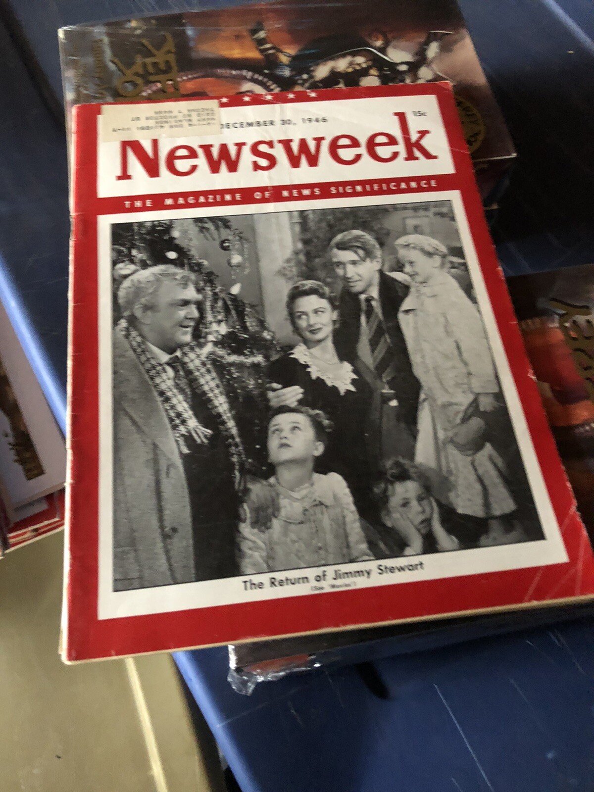 Newsweek magazine December 30, 1946 Wonderful. Life. Stewart. Jimmy | eBay