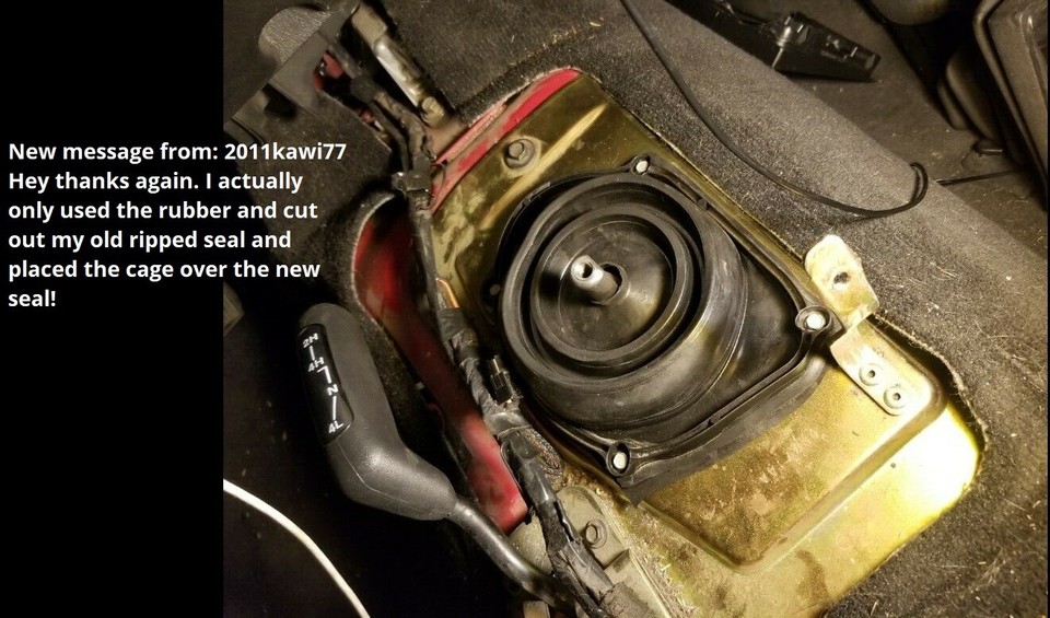 Conversion?? Fits Jeep Wrangler TJ Inner Shift Boot 2003-2004 5-Spd ...