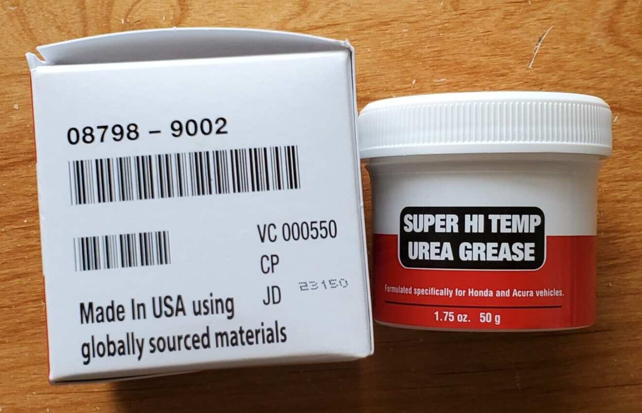 08798-9002 OEM HONDA SUPER HI TEMP UREA GREASE 1.75 OZ CLUTCH BEARING LUBE | eBay