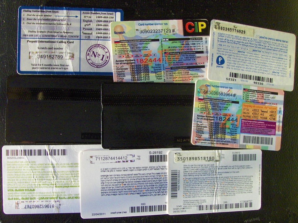 9 Expired Prepaid Phone International Calling Cards & Public Phone ...