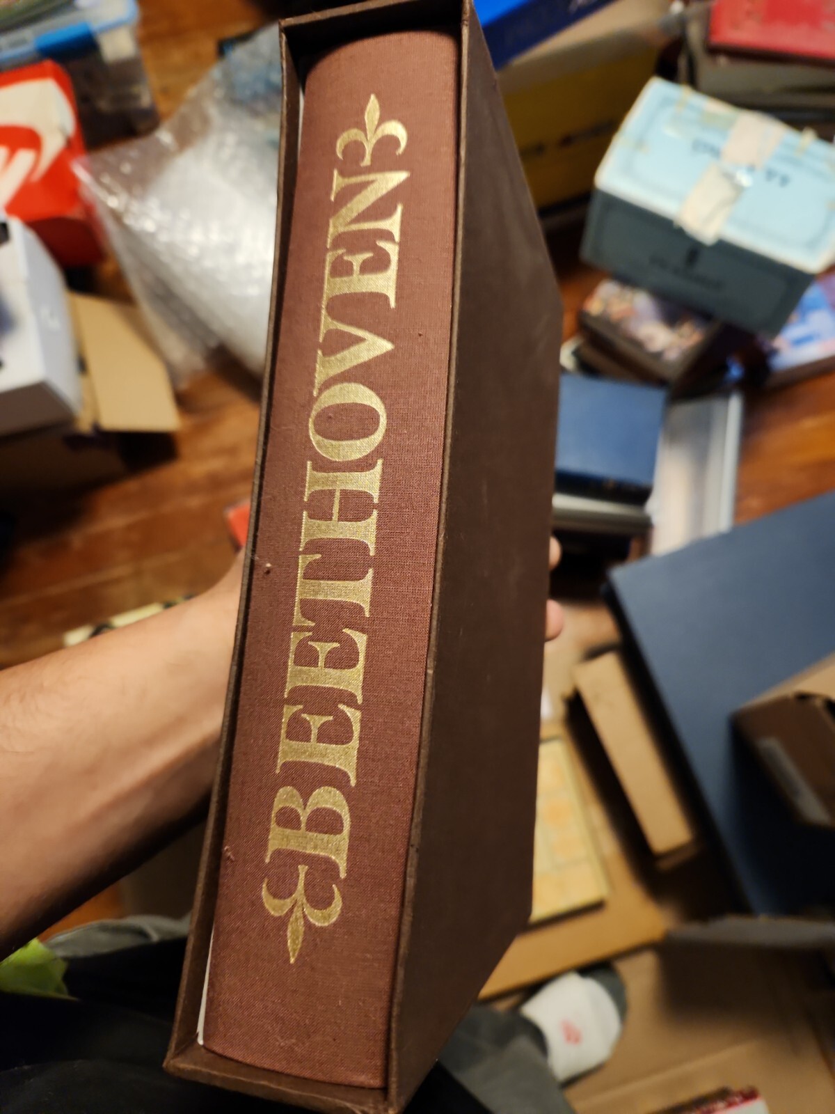 Alexander Thayer Life of Beethoven, Folio Society 2001 HC with Slipcase ...