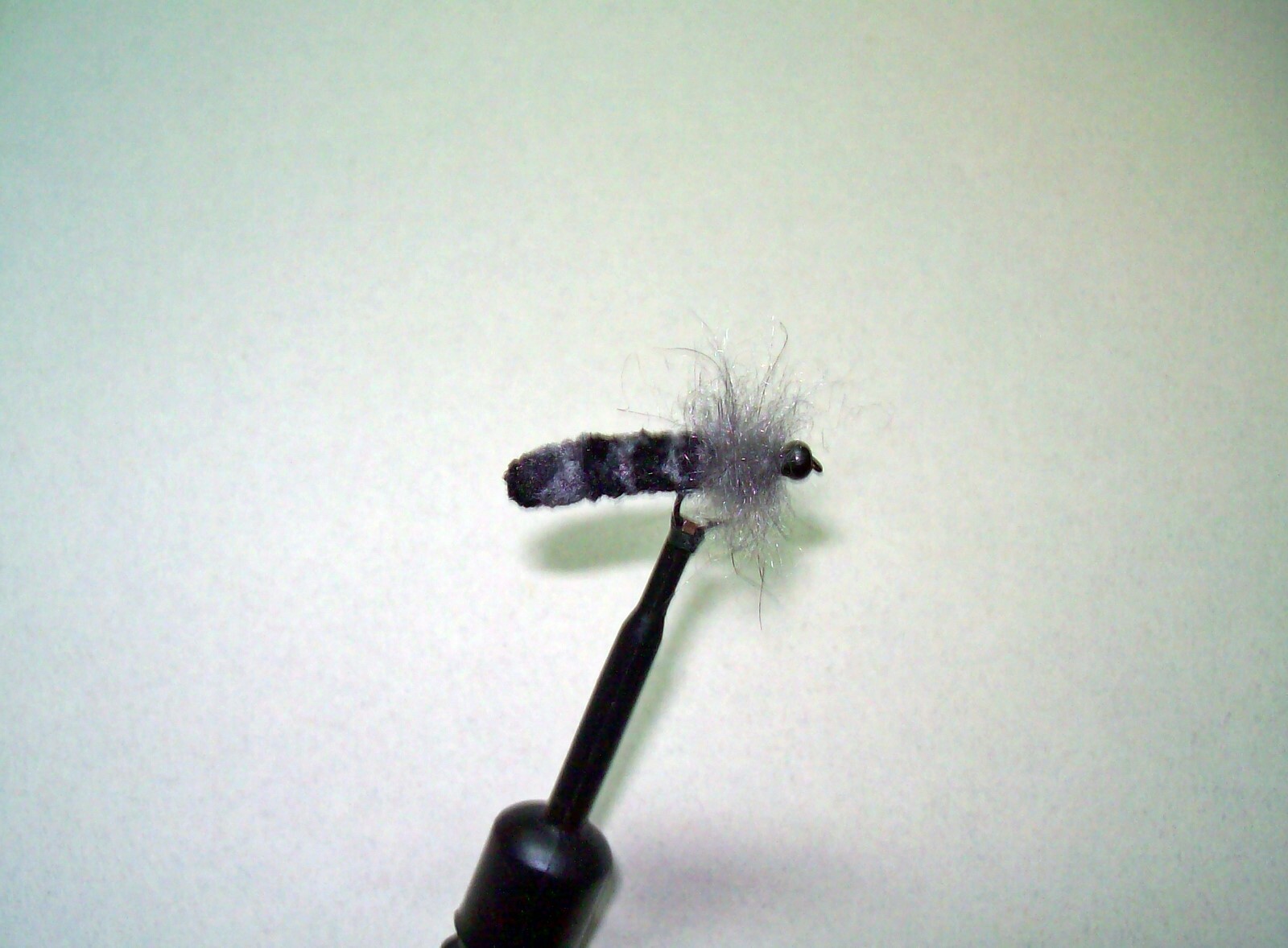 1 each Custom #10 Beaded Grey Dust Mop Flies Fly Fishing Bass Trout ...