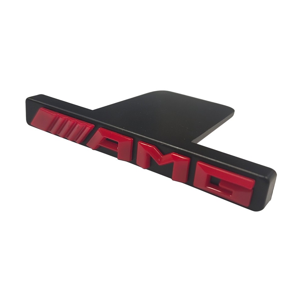 Mercedes-Benz AMG Front Grille Inserts Letters Badge FOR AMG Grille 3D ...