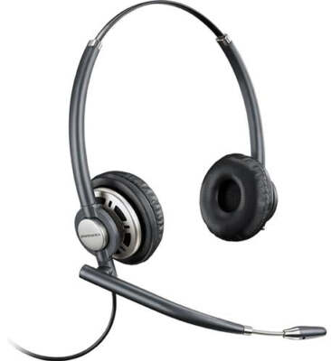 Plantronics 78714-101 EncorePro HW720 Binaural Headset Leatherette Ear ...
